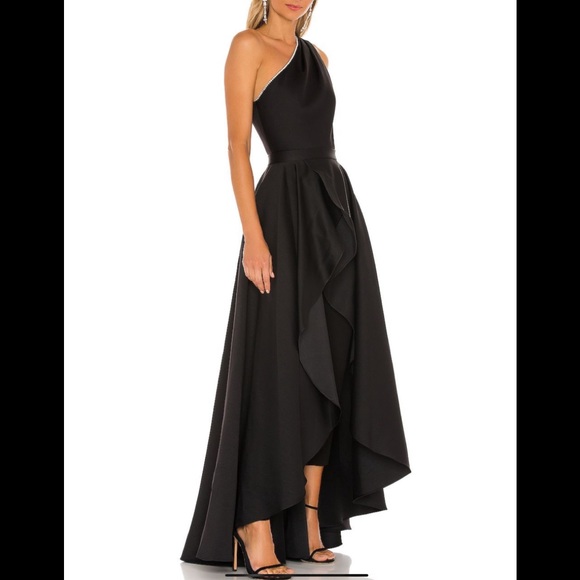 JAYGODFREY | Pants & Jumpsuits | Jay Godfrey Black Jumpsuit With ...